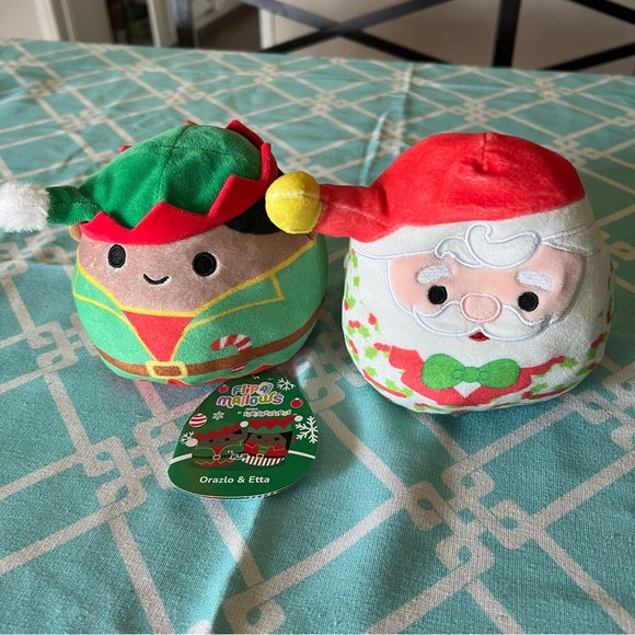 Squishmallows | Toys | Set Of Two Holiday Mini Squishmallow Flipmallows ...
